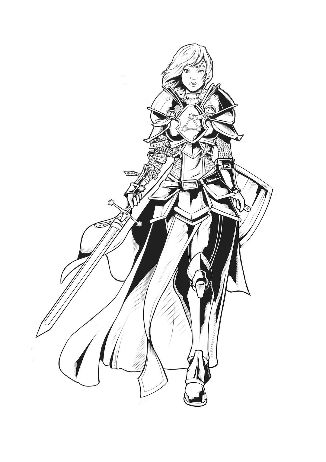 Custom Character Art - Linework - Etsy