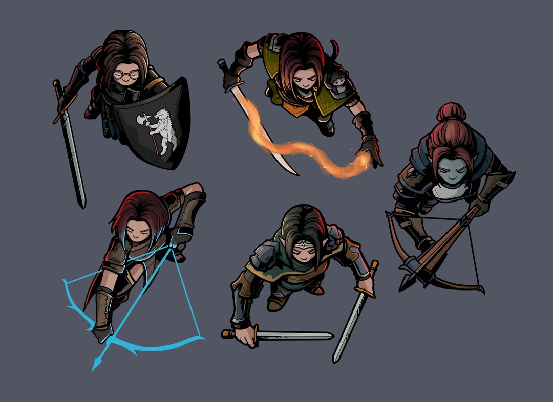 Custom Character Tokens - Etsy