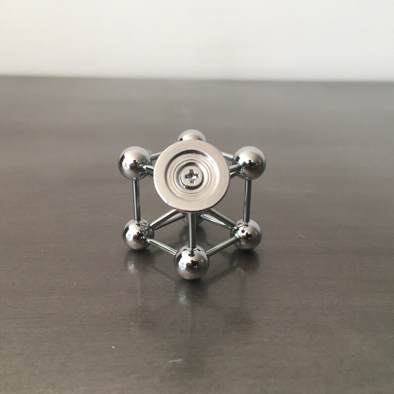 Vintage Atomium Brussels Miniature Scultpure | Space Age Atomic Design ...