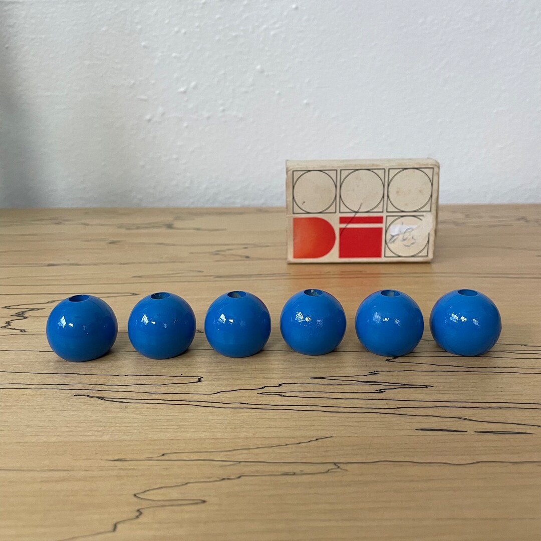 Rare Denco Candle Holder Set | Tiny Taper Candlestick Holder | Blue ...