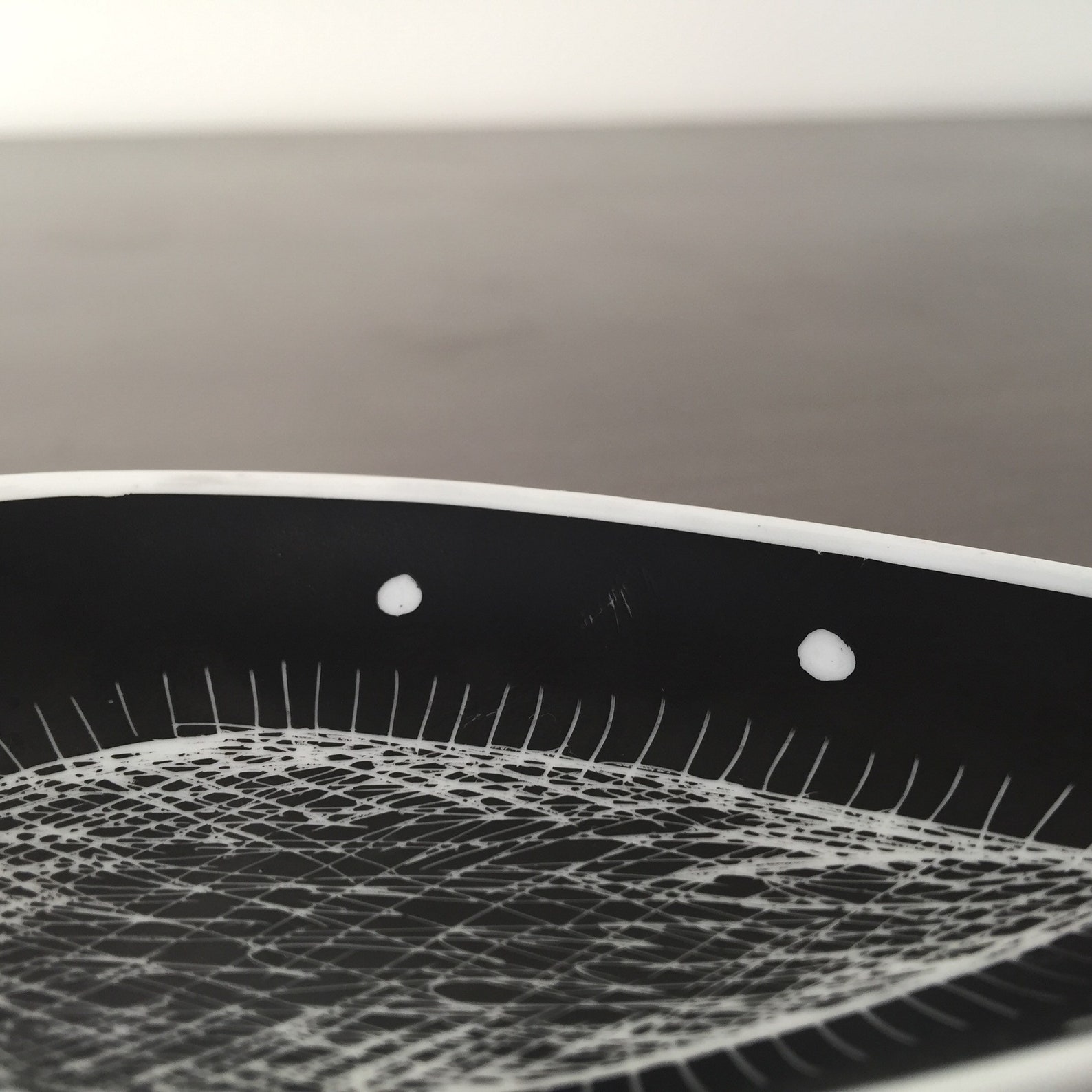 Vintage Teardrop Pin Dish // Voodoo Pattern Foley Bone China - Etsy