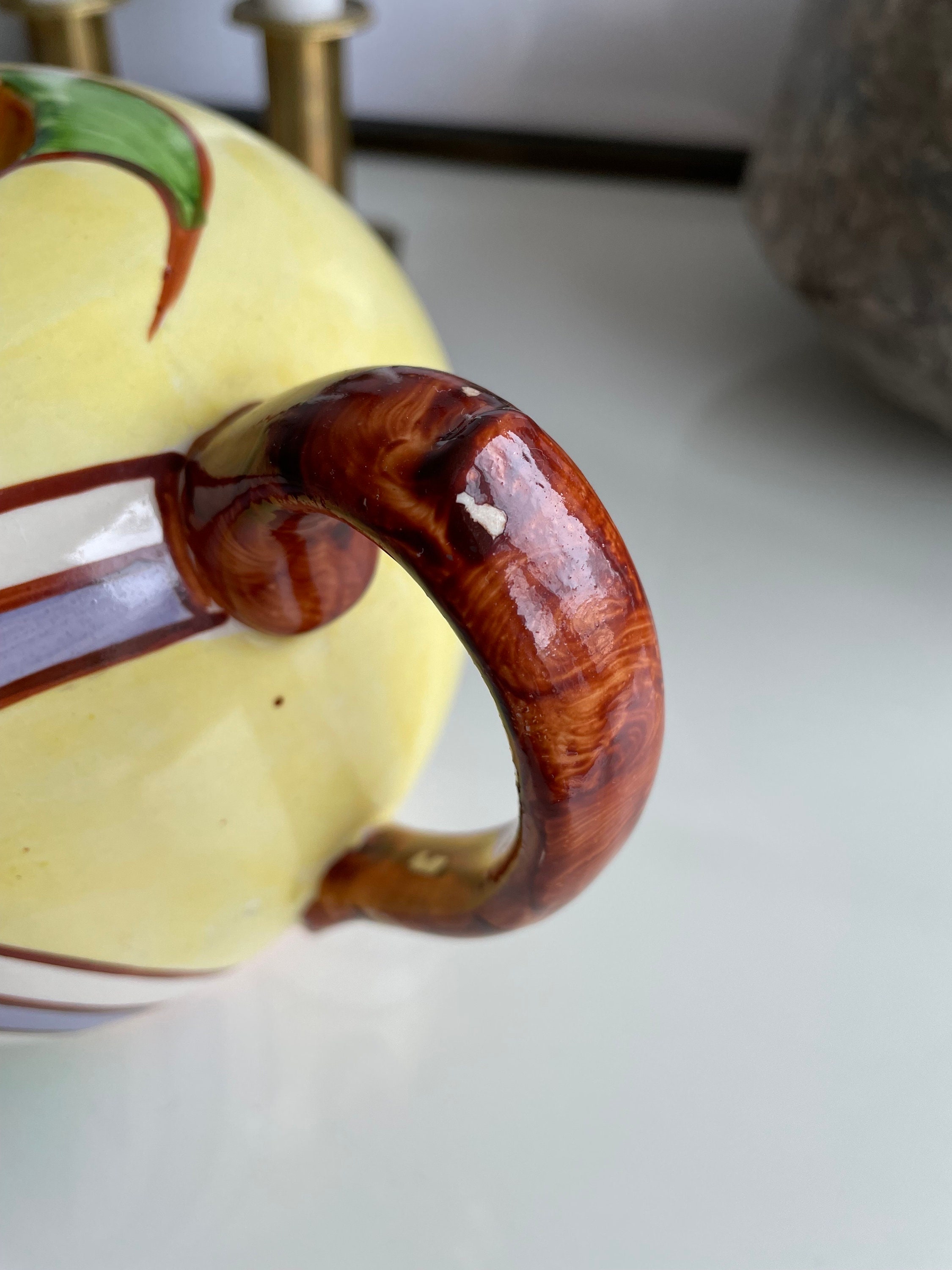 Art Deco 1930s Cubist Geometric Teapot Clarice Cliff - Etsy