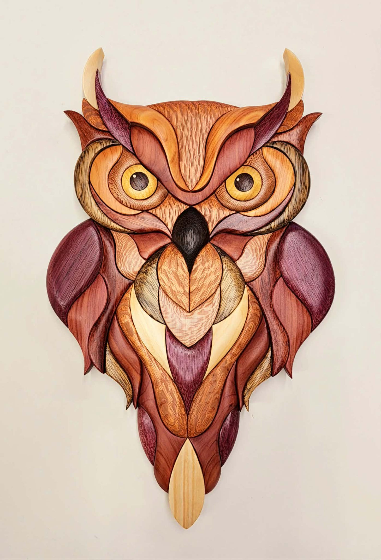 Owl Intarsia Pattern - PDF Digital Version Only - Etsy