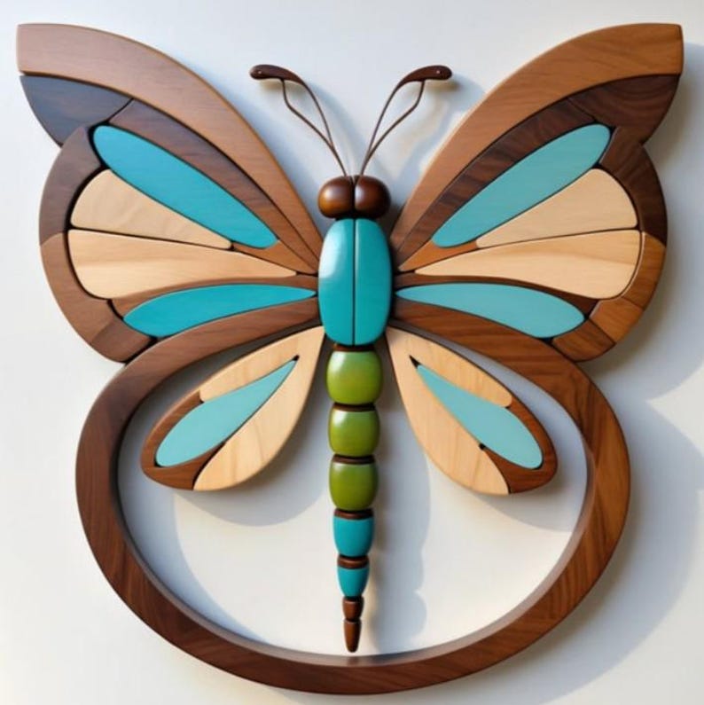 Artistic Butterfly Intarsia Pattern - PDF Only - Etsy