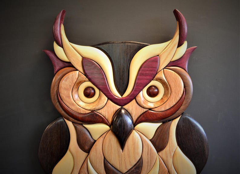 Owl Intarsia Pattern - PDF Digital Version Only - Etsy