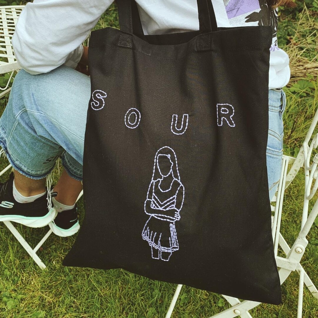 Olivia Rodrigo ‘sour’ Inspired Tote Bag - Etsy