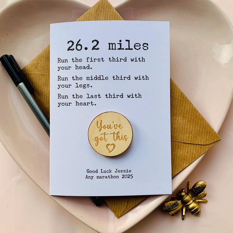 London Marathon Card - Etsy UK