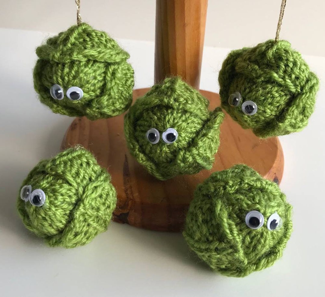Brussel Sprouts - Set of 5 - Christmas Decorations - Etsy UK