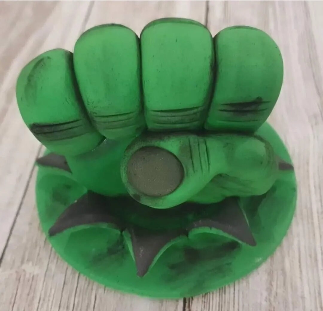 Edible Fondant Fist Cake Topper, 10cm Superhero Themed Cake Topper! - Etsy