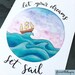 A5 Print Mini Poster Let Your Dreams Set Sail Watercolor - Etsy