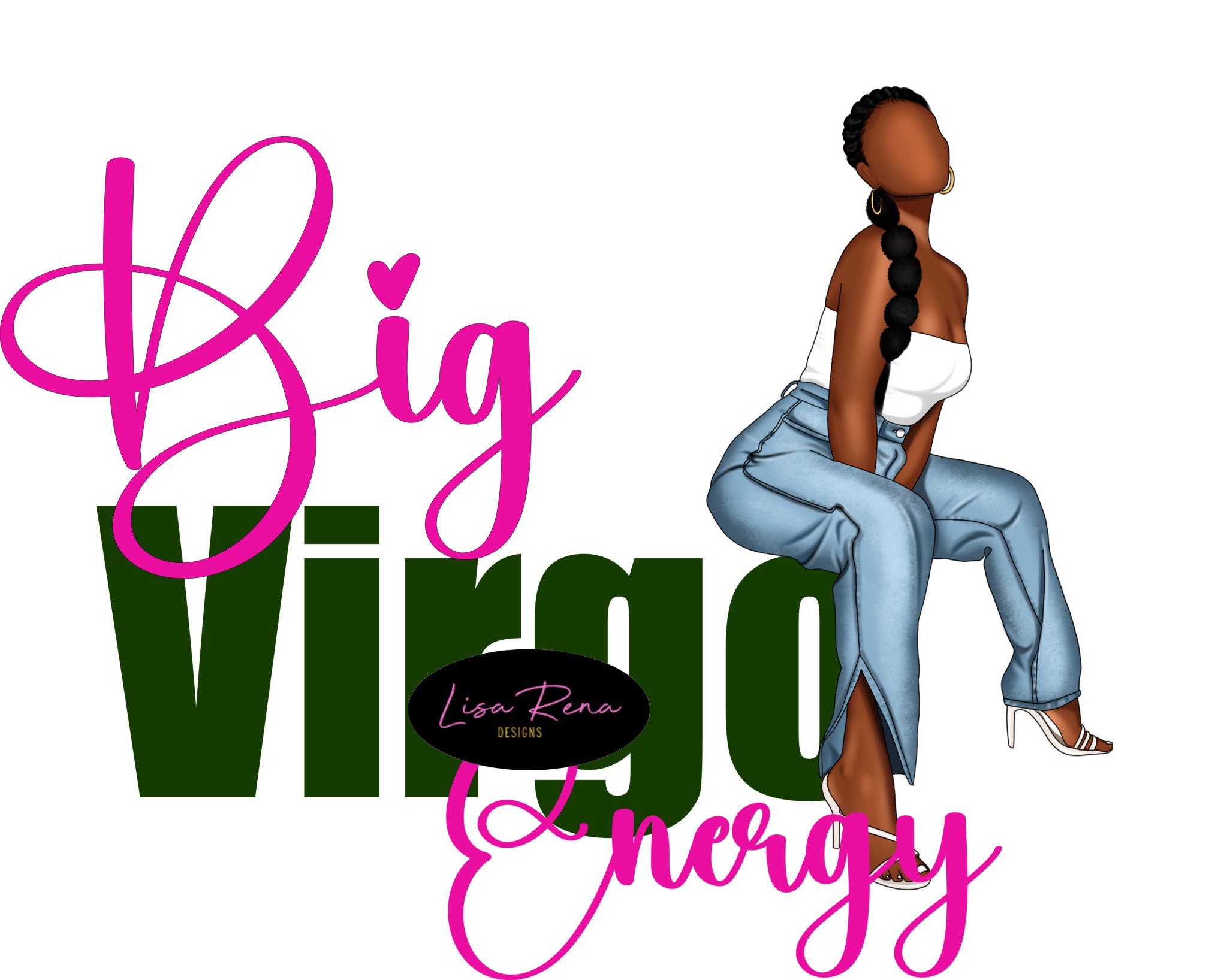 Big Virgo Energy Virgo Season Zodiac Png - Etsy
