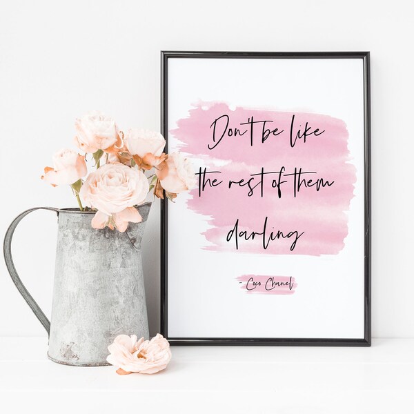 Coco Chanel Art - Etsy