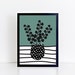 Eucalyptus Green Print Kitchen Poster Botanical Theme Print - Etsy