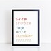 Sleep Snooze Print Nursery Poster Pastel Colours Print - Etsy