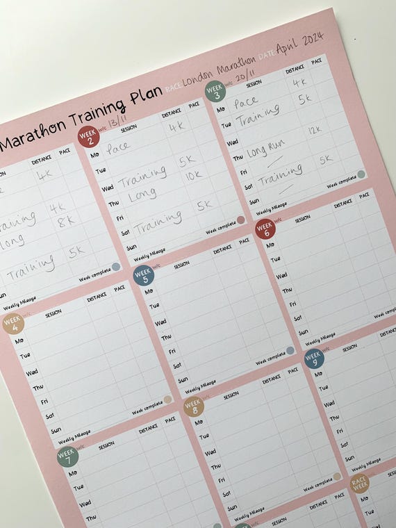 Programme D'entraînement Vierge NataCloud Documents Natation Fiches