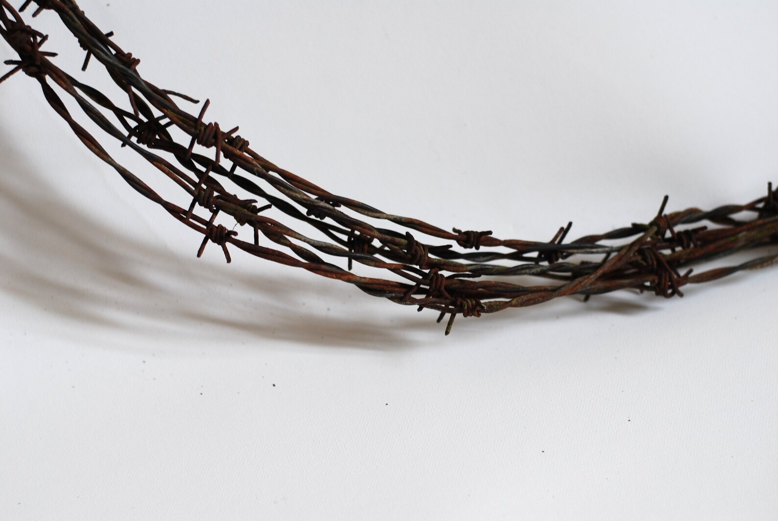 Rusty Barbed Wire - Etsy