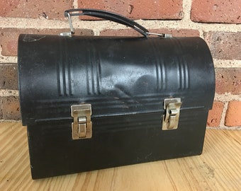 60s Metal Lunch Box - Etsy