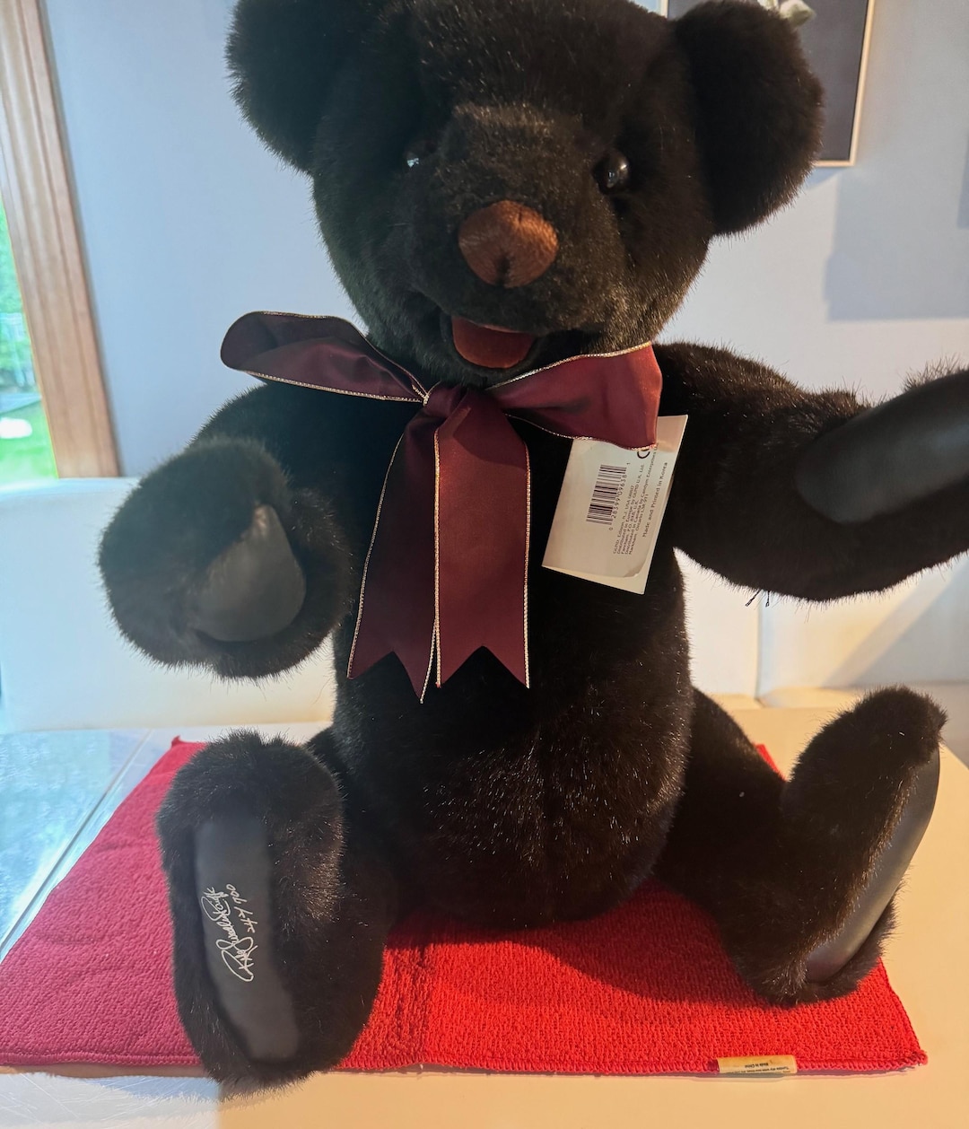Gund Black Magic Bear: 1993 Limited Edition Signature Collection - Etsy