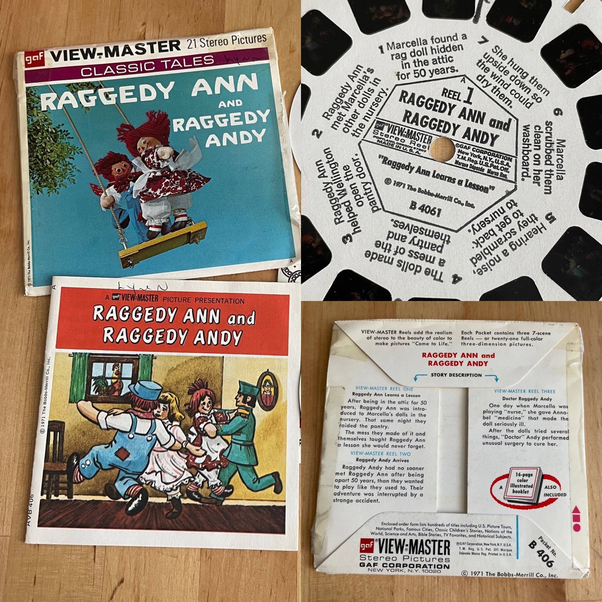 View Master Reels Vintage Viewmaster Sets Comics Cartoons TV Movies 60s ...