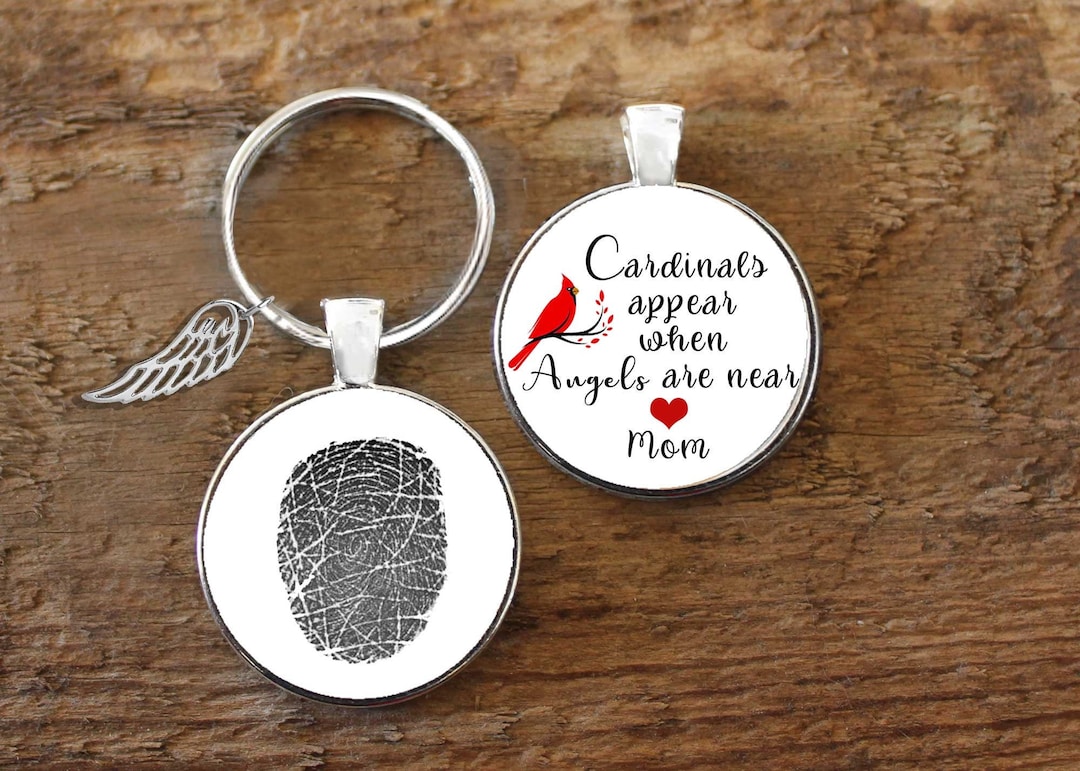 Cardinals Appear, Angels Are Near, Fingerprint Memorial, Fingerprint ...