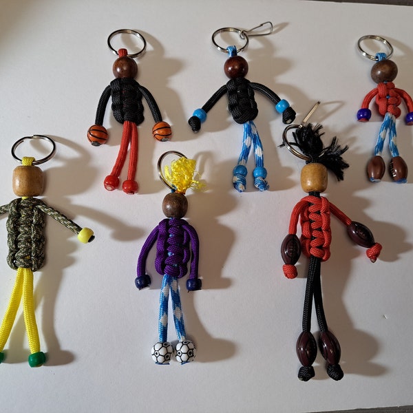 Paracord Keychain - Etsy