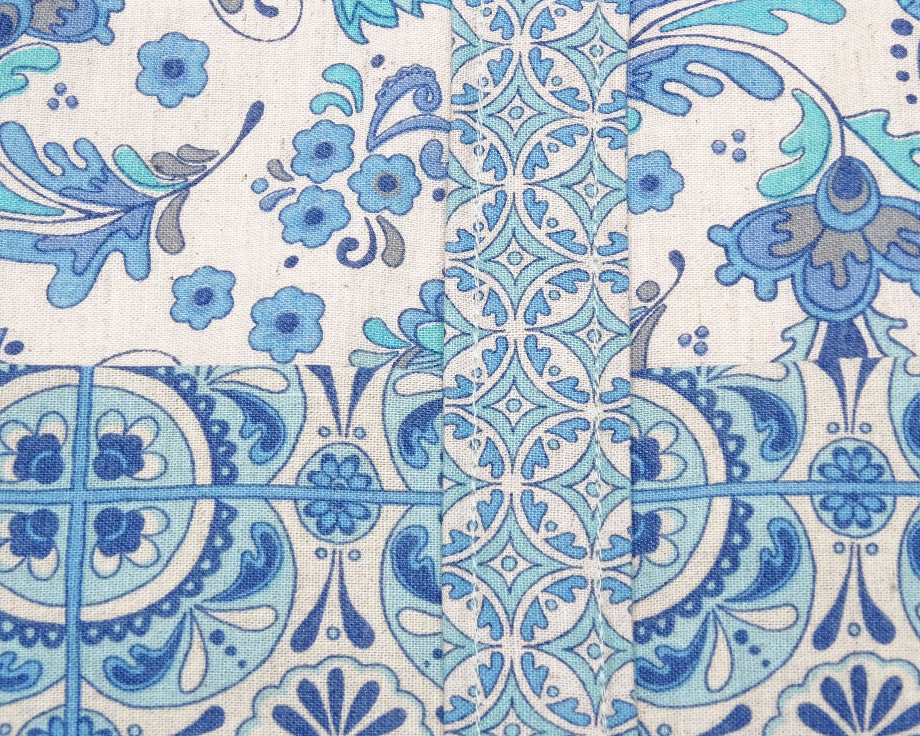 Lined Blue Bag With Six External Pockets Tote Carry - Etsy Australia