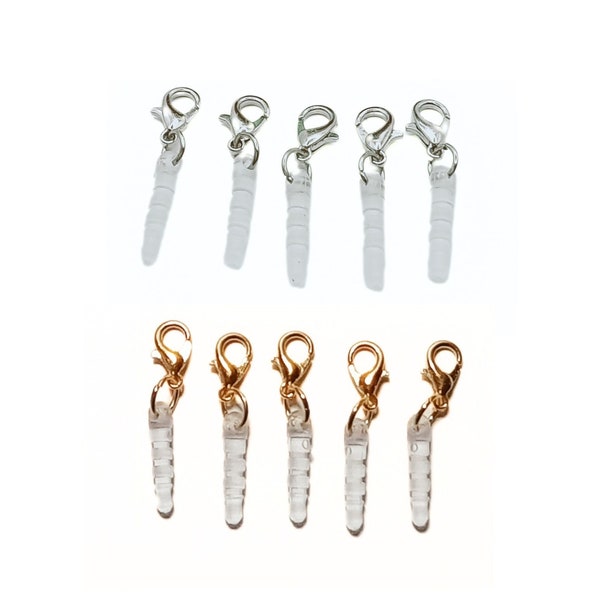 dust plugs for charms, 3.5mm jack plug, 1,2, or 5 pieces, earphone jack ...