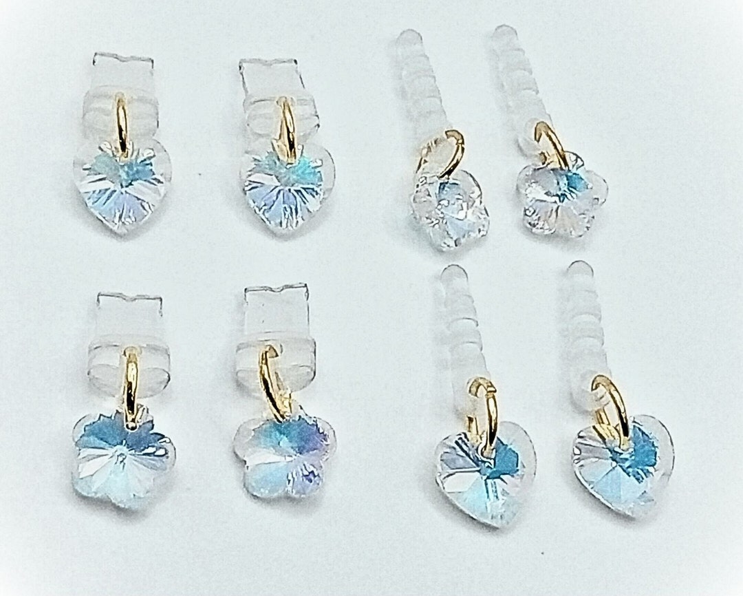 Crystal Dust Plug Charm, 3.5mm/ iPhone Headphone Port Plug Cover, Heart ...