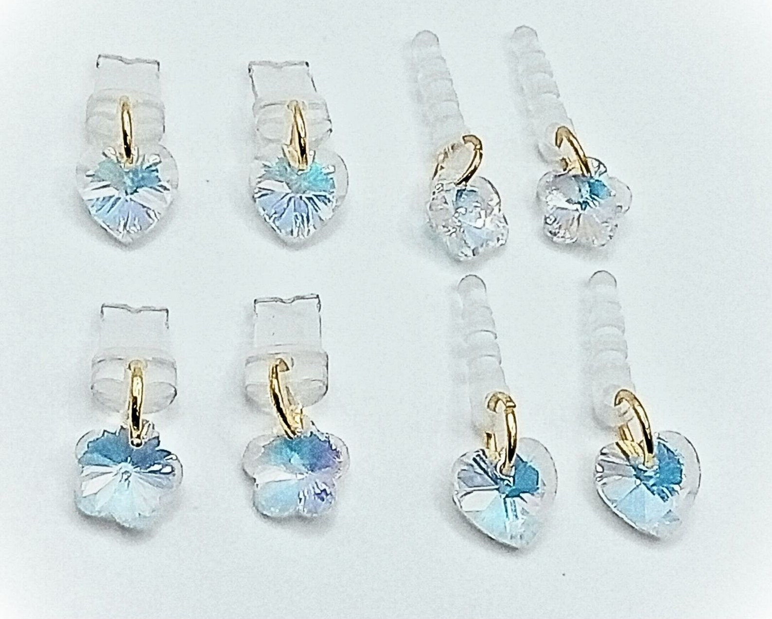 Crystal Dust Plug Charm, 3.5mm/ iPhone Headphone Port Plug Cover, Heart ...