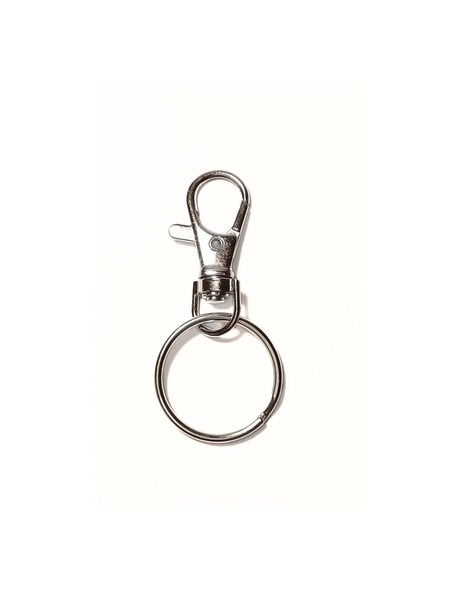 Keyring Lobster Clasp With 360 Degree Swivel Hook ,keychain Set ...