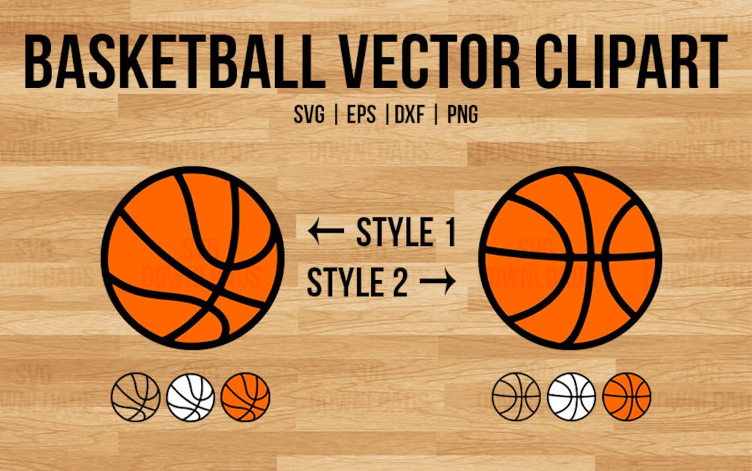 Basketball SVG Files | Basketball Clipart | SVG Files for Cricut and ...