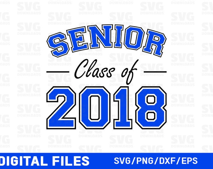Graduation Cap SVG, Graduate SVG, Class of 2018, Files for Silhouette ...