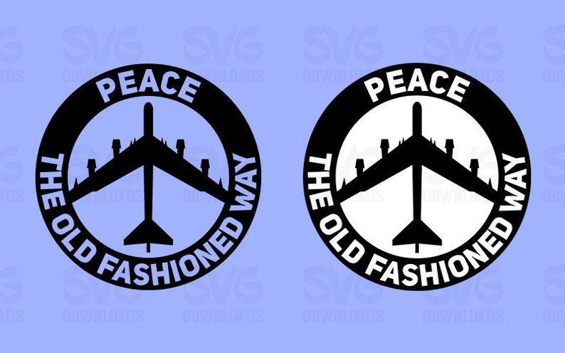 Peace the Old Fashioned Way - Etsy