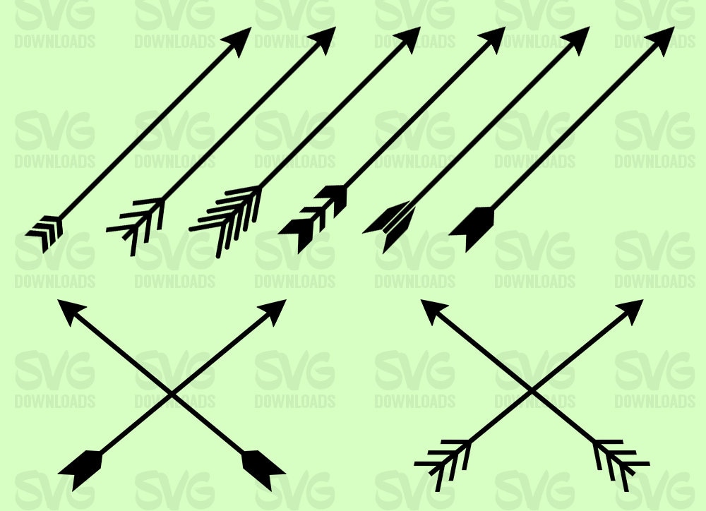 Arrow SVG Graphics - Etsy