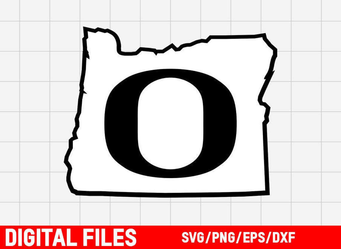 Oregon State Outline SVG - Oregon Ducks SVG - Etsy