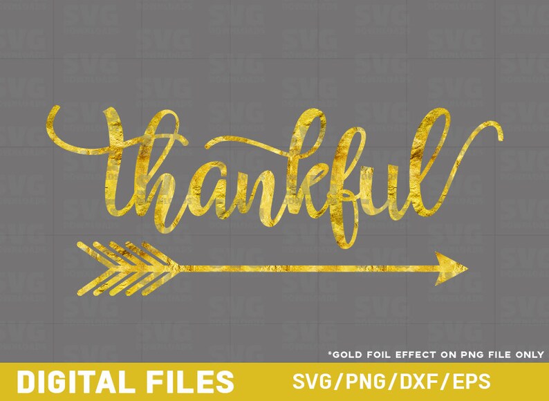 Thankful SVG - Etsy