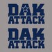 DAK Attack - Dallas Cowboys Graphic - Etsy