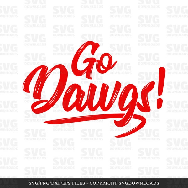 Go Dawgs - Etsy