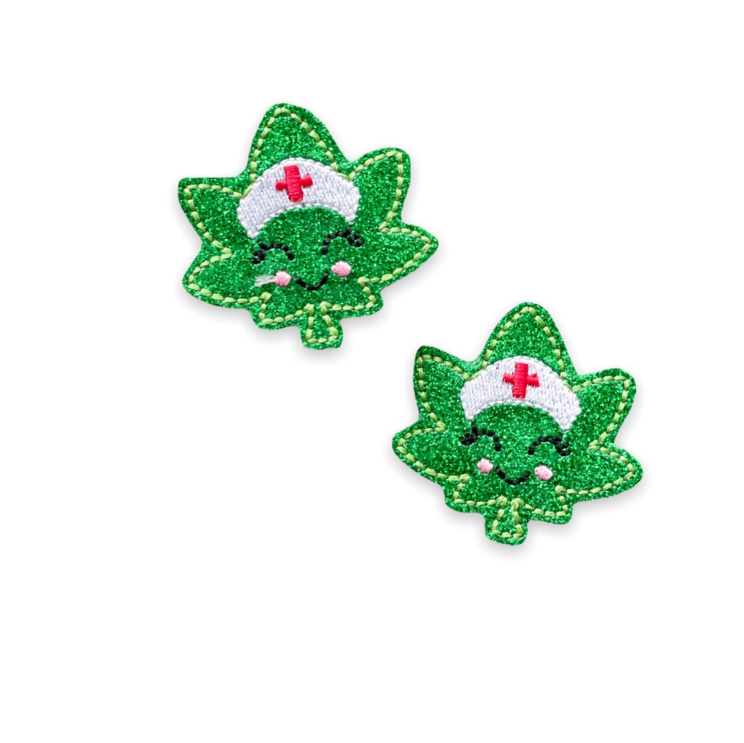 Medical Marijuana Badge Reel Weed Badge Reel Marijuana Leaf Badge ...