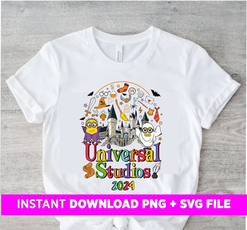 Bundle Universal Studio 2024 Png, 2024 Family Trip Png, Universal ...