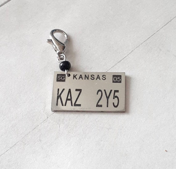 License Plate Progress Keeper or Stitch Marker for Crochet and - Etsy