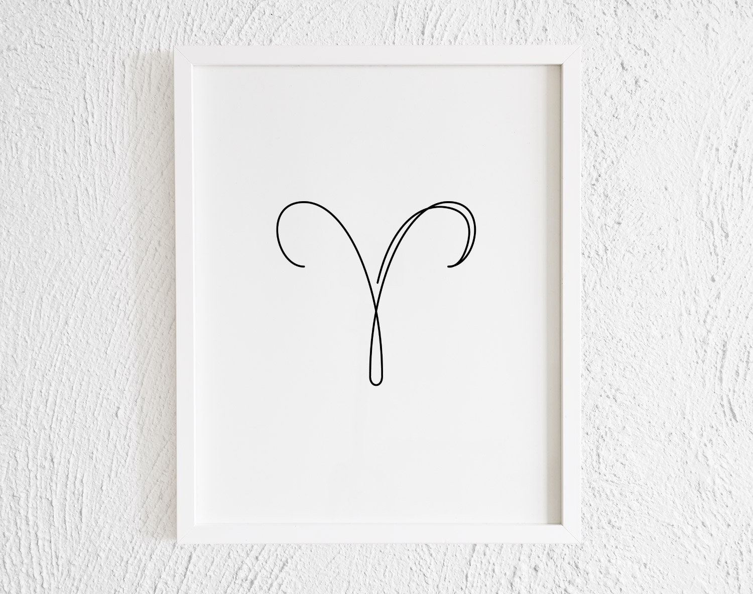 Aries Symbol Art