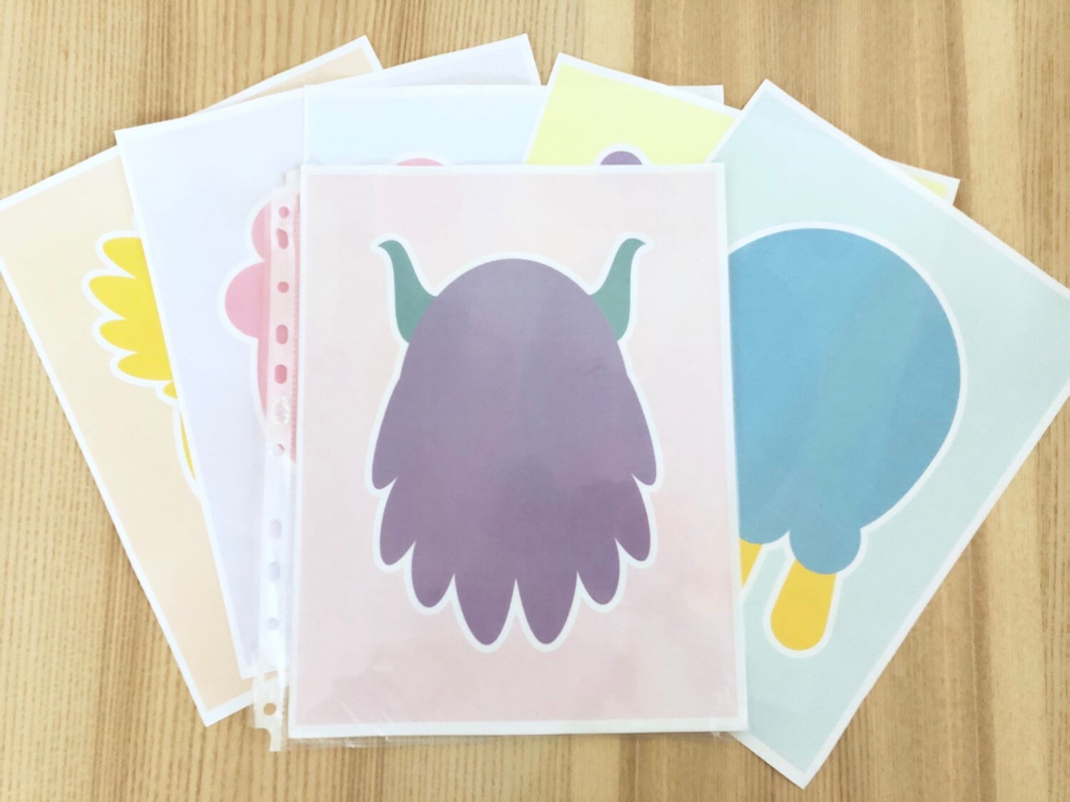 Monster Play Dough Mats Prints. Printable Create Faces to Monsters ...