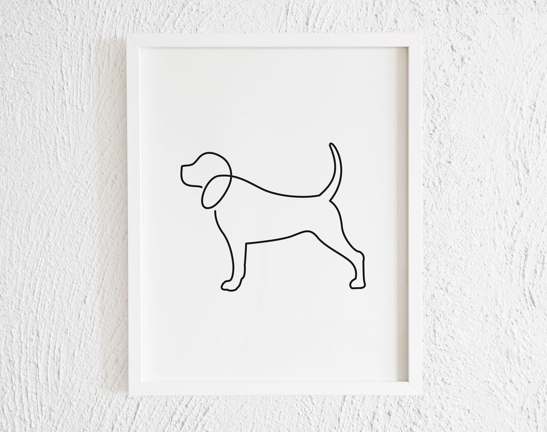 Puppy Howling Drawing