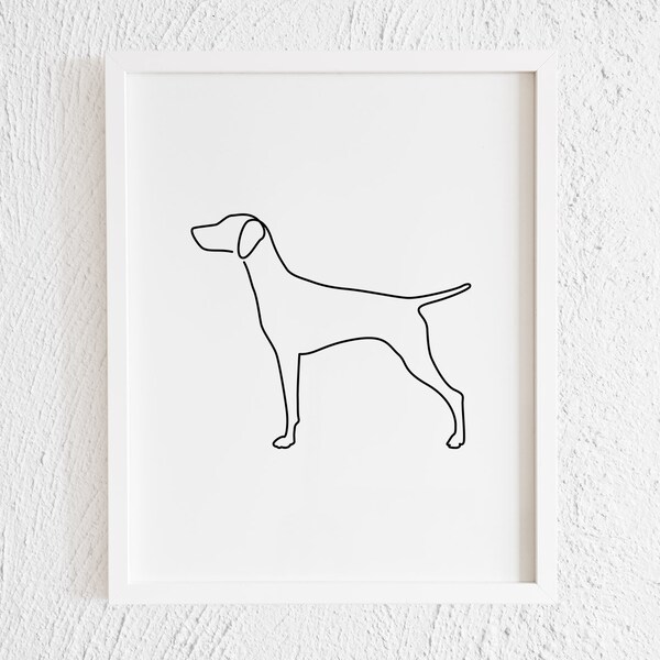 Vizsla Art - Etsy