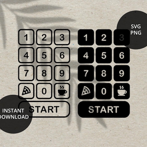 Play Kitchen DIY Decal for CRICUT set of 2. Printable - Etsy