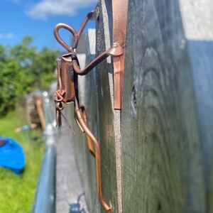 Copper Art Figurine of a Climber - Etsy
