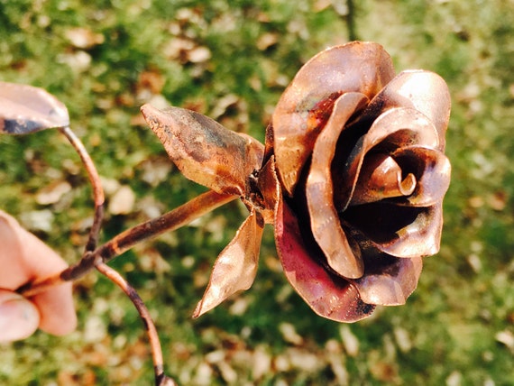 Copper Art Long Stem - Etsy