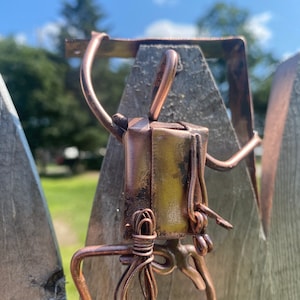 Copper Art Figurine of a Climber - Etsy