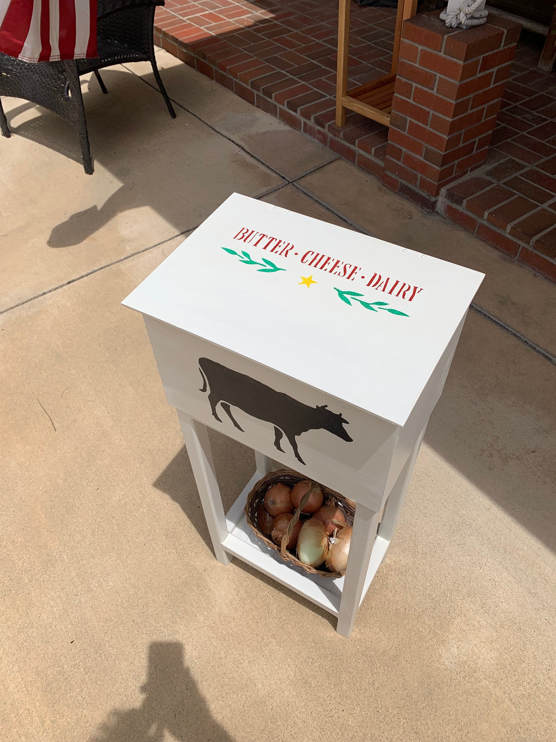 Composting Food Waste Bucket Stand. Made to Order. - Etsy